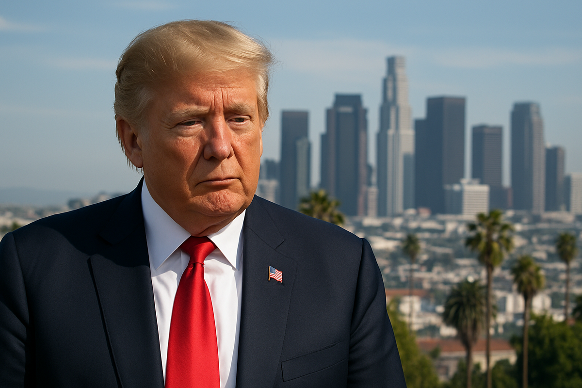 Trump manda i Marines, God Bless LA — Unibo Incronaca